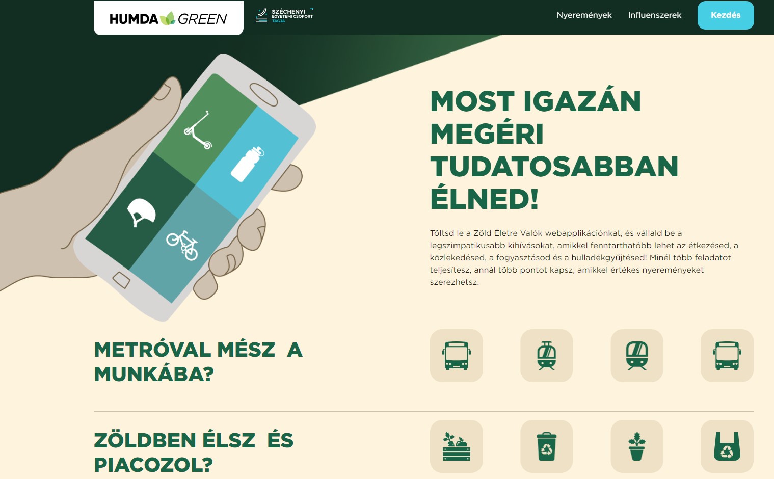 Több mint 60 ezer fenntarthatósági kihívást teljesítettek a HUMDA Zöld ...